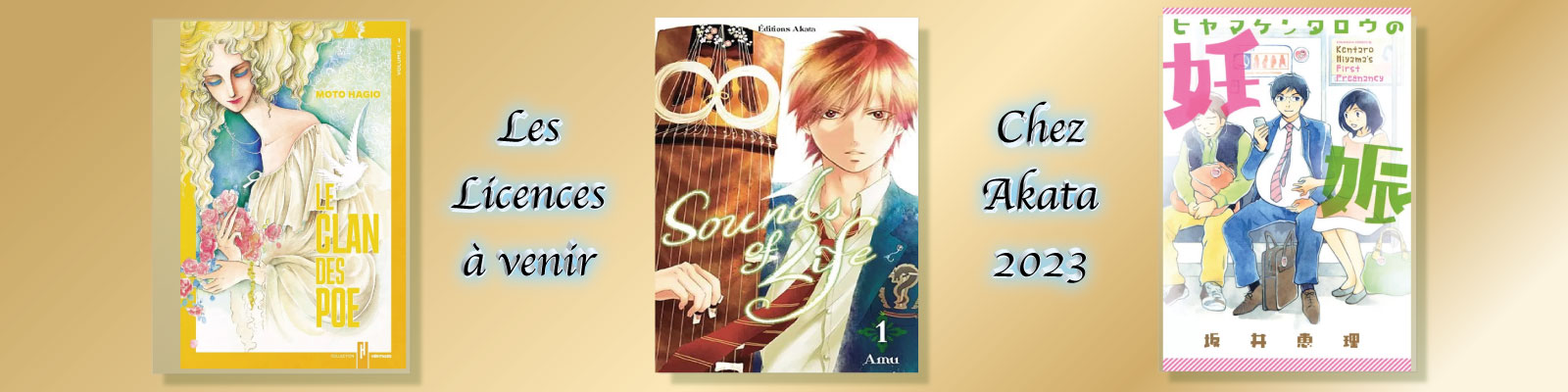 Les licences à venir chez Akata pour 2023 - Esprit Otaku