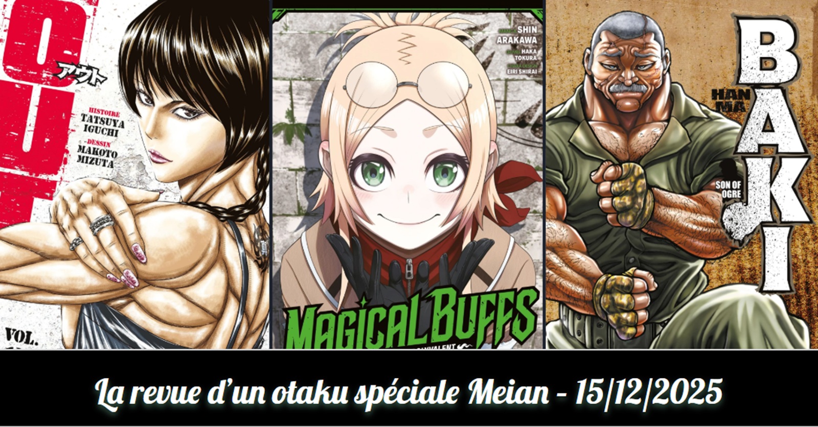 La revue d’un otaku spéciale Meian – 14/12/2025 - Esprit Otaku